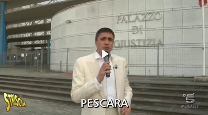 'Striscia la Notizia' al palazzo di giustizia di Pescara: uno dei più ...