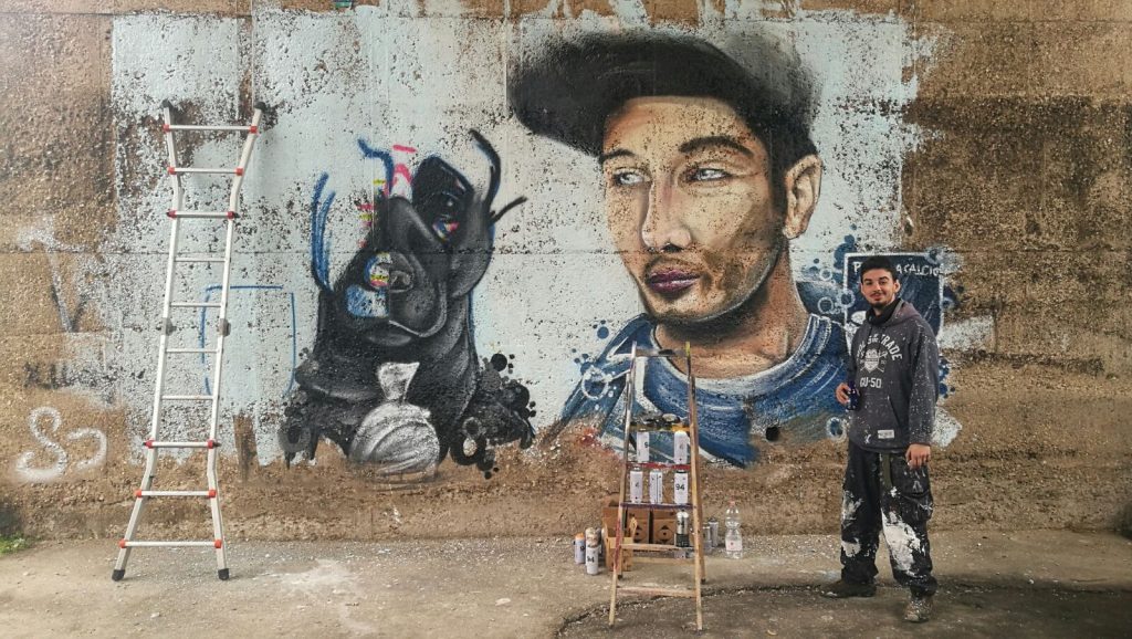 A Montesilvano un murale per Alessandro Panaccio, il giovane scomparso ...