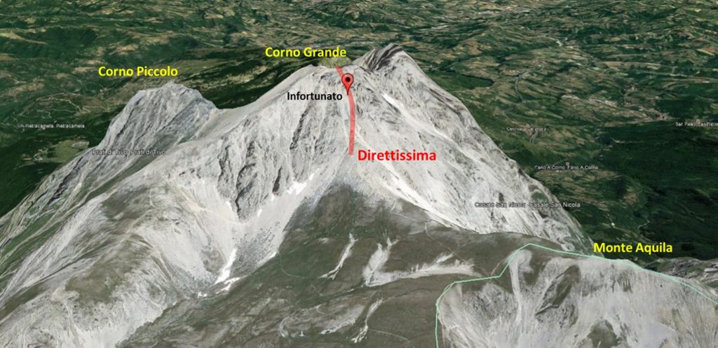 Infortunio sul Gran Sasso a 2900 metri d'altezza, in azione l ...
