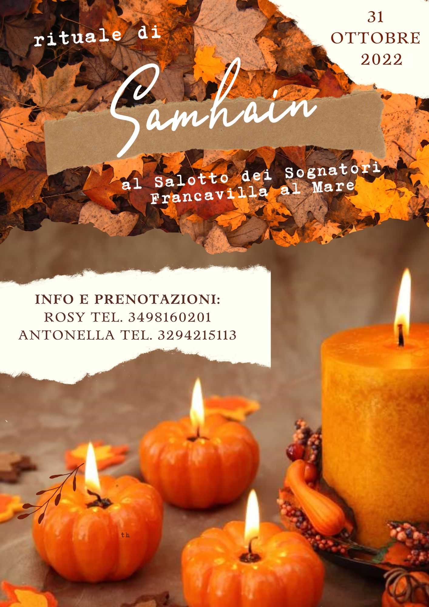 Il rituale di Samhain, l'antica tradizione celtica domani al Salotto dei Sognatori - AbruzzoLive